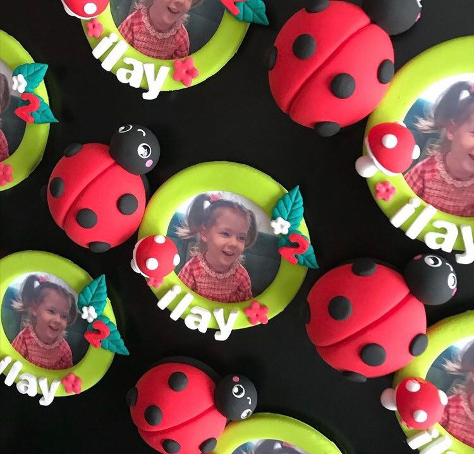 Ladybug Birthday Favors, Ladybird Birthday Favors, Personalized ...