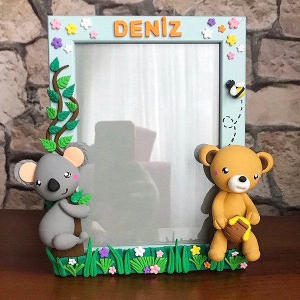 Teddy Bear Frame - Etsy