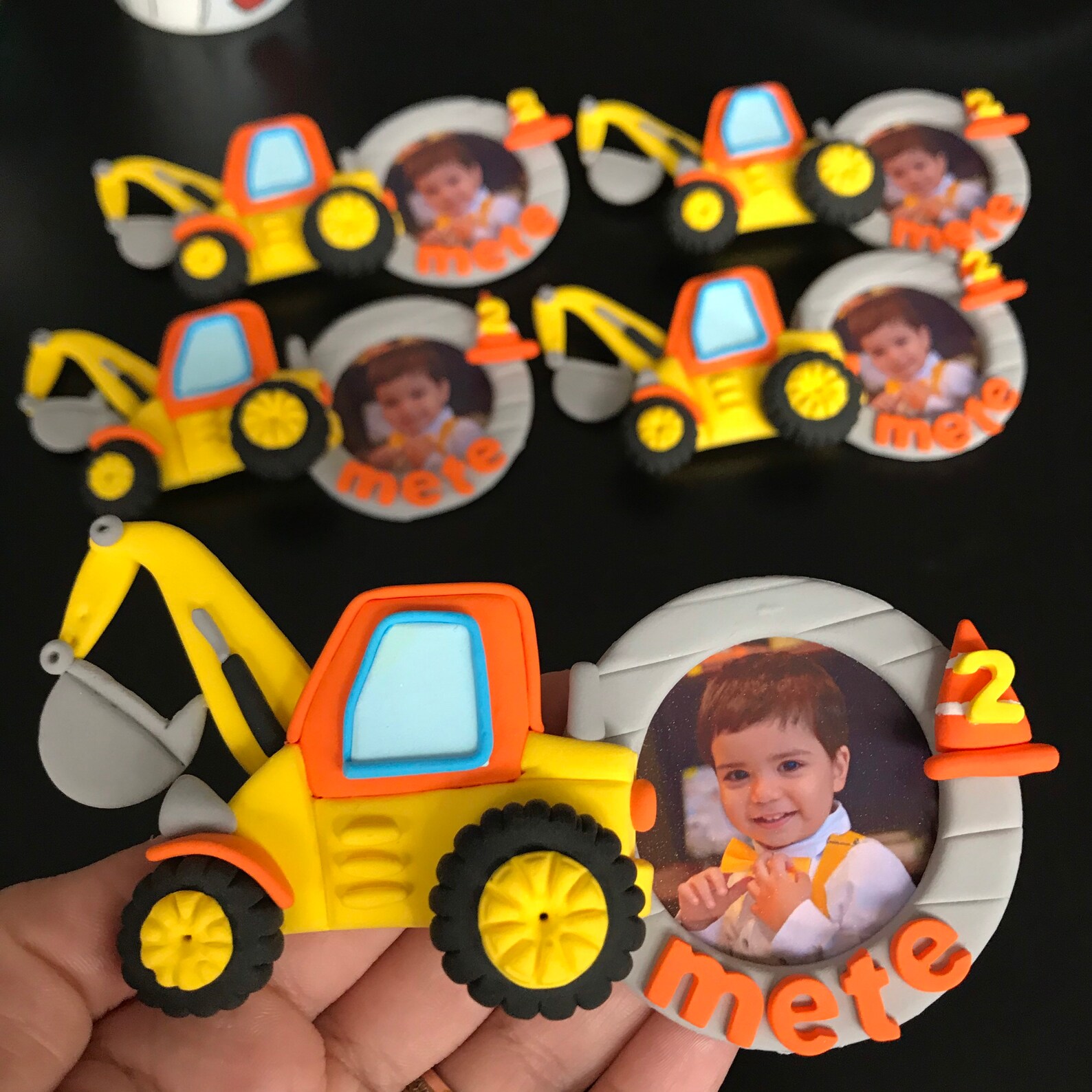 Excavator Birthday Party Favor Excavator Theme Party | Etsy