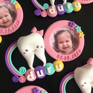 First Tooth Party Favors, First Tooth Keepsake, First Tooth Magnet ...