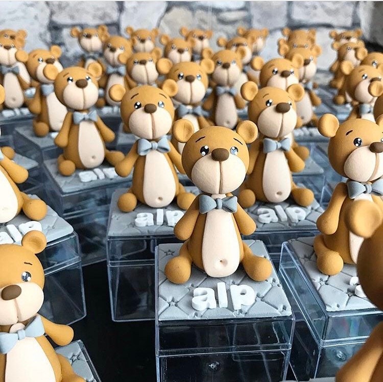 Teddy Bear Candy Box Birthday Favors Teddy Bear Birthday | Etsy