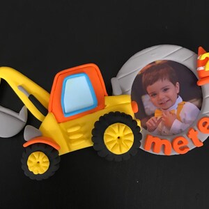 Excavator Birthday Party Favor, Excavator Theme Party, Excavator Magnet ...