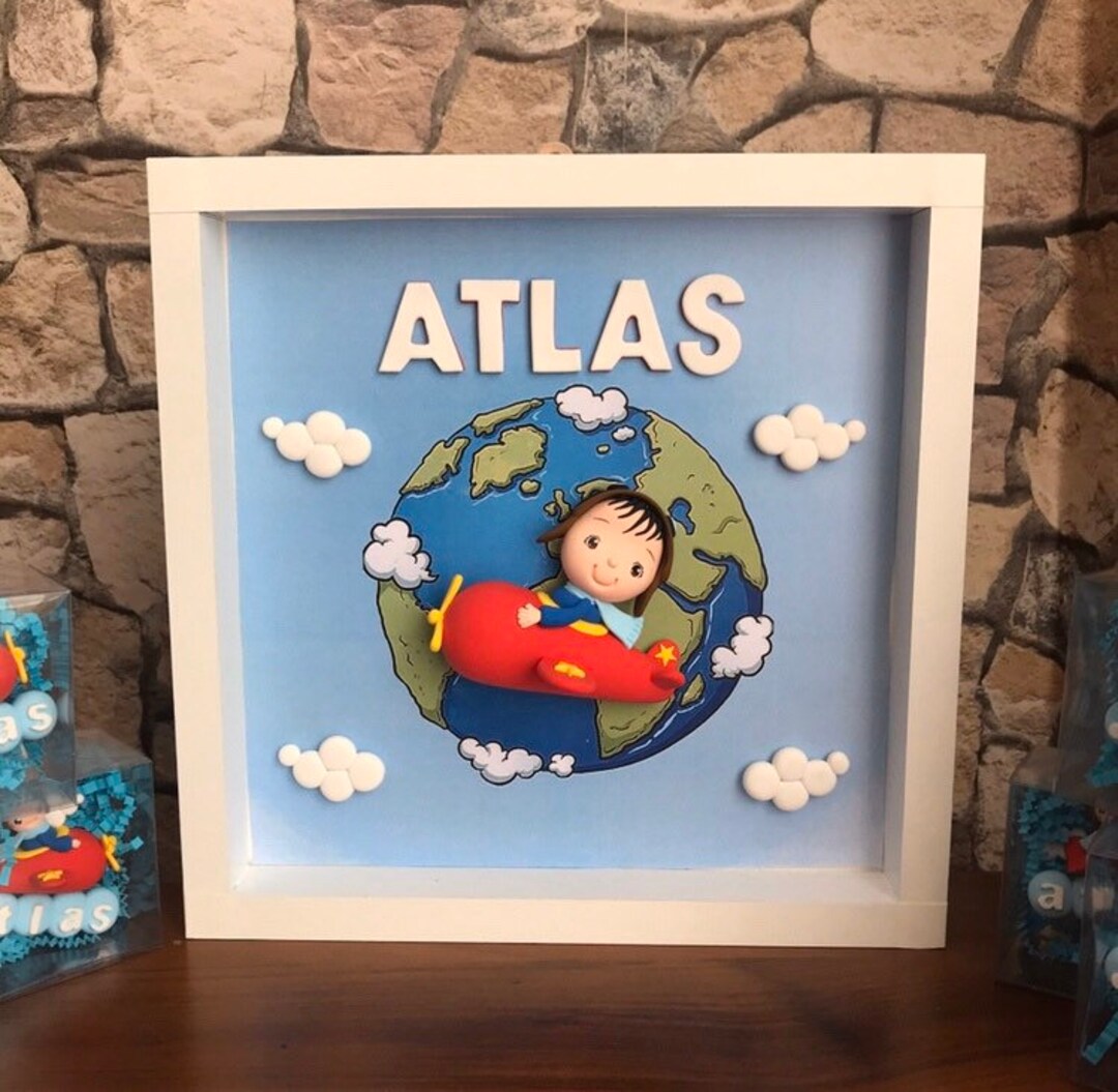 Pilot Baby Birthday, Pilot Baby Newborn, Pilot Baby Box Frame, Kids ...