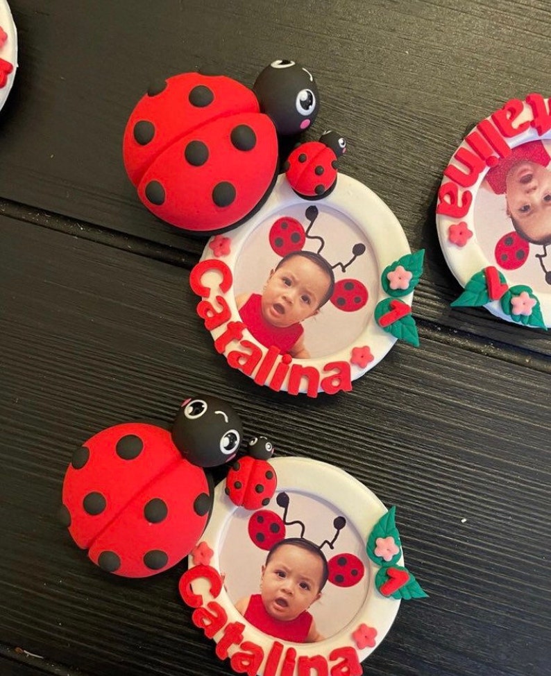 Ladybug Magnets Ladybug Party Favors Ladybird Theme Party - Etsy