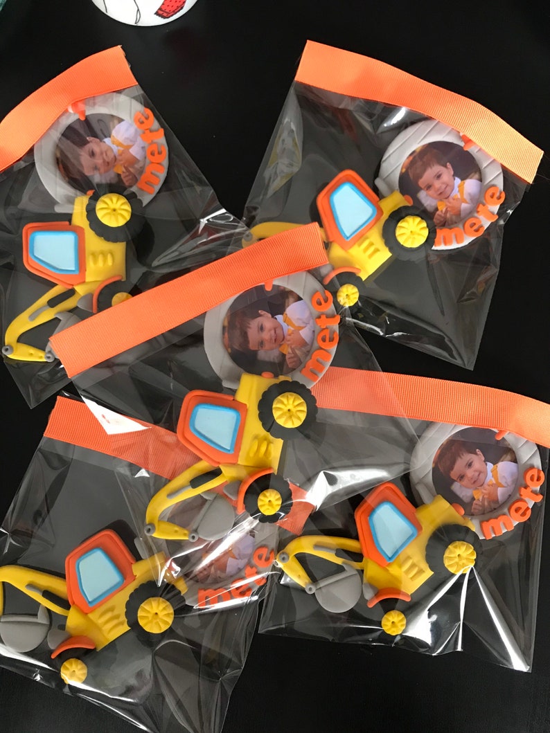 Excavator Birthday Party Favor Excavator Theme Party - Etsy