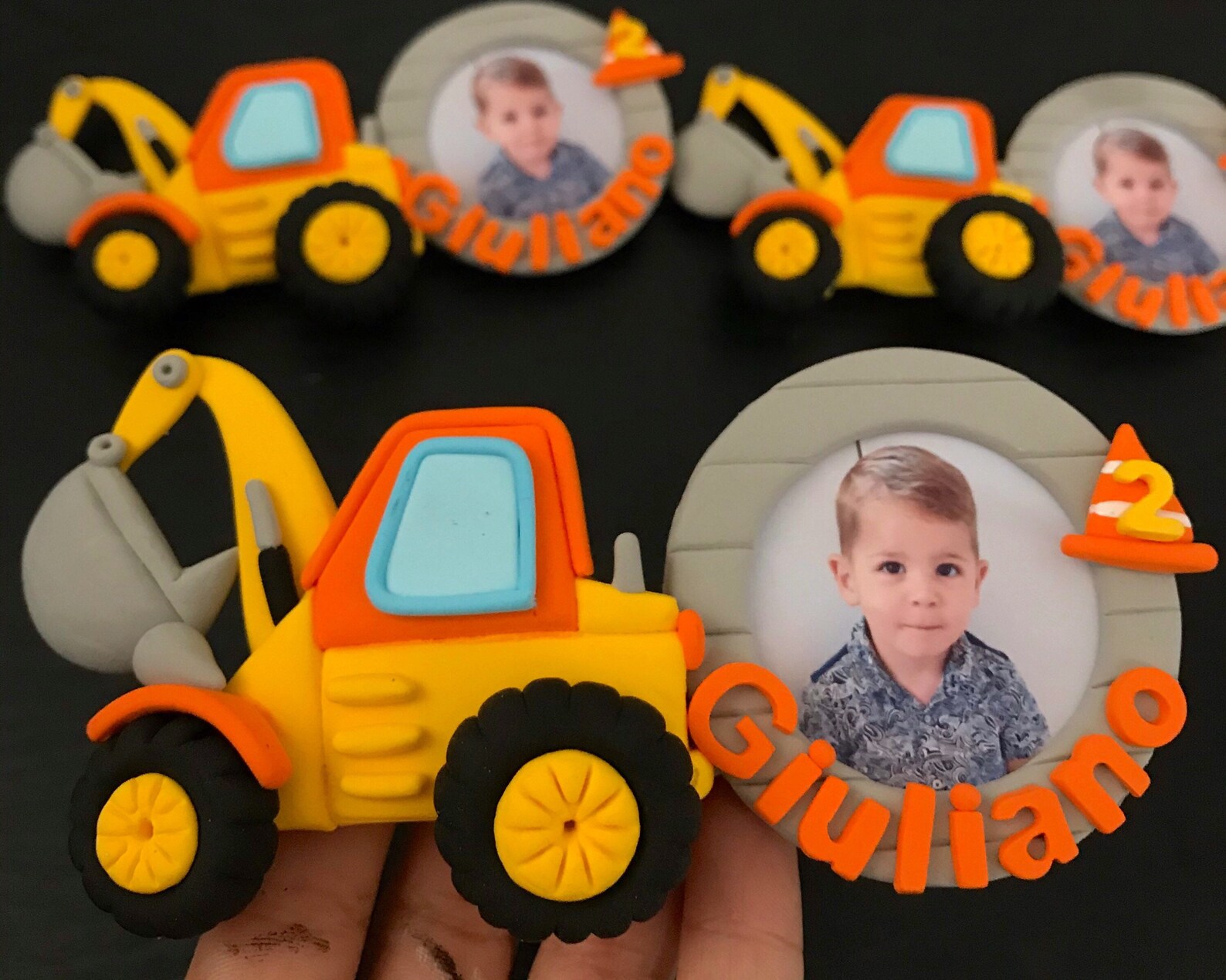 Excavator Birthday Party Favor Excavator Theme Party | Etsy