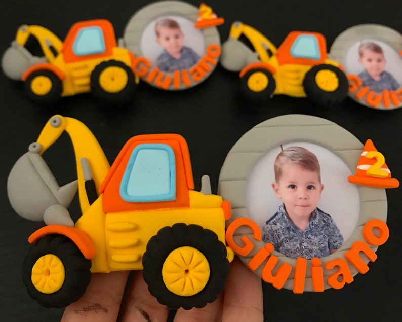 Excavator Birthday Party Favor Excavator Theme Party - Etsy