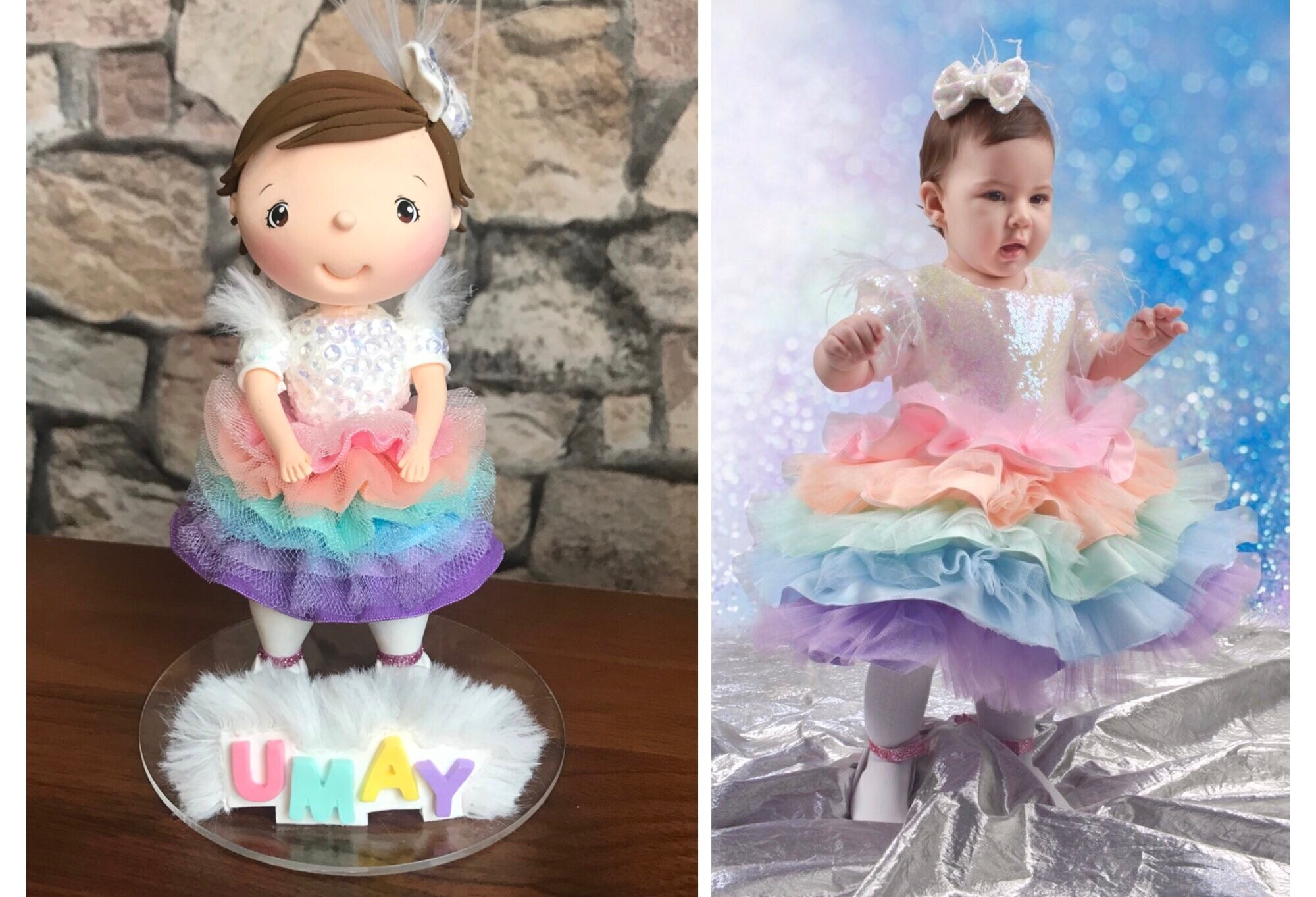 Look a like topper portrait doll portrait topper | Etsy