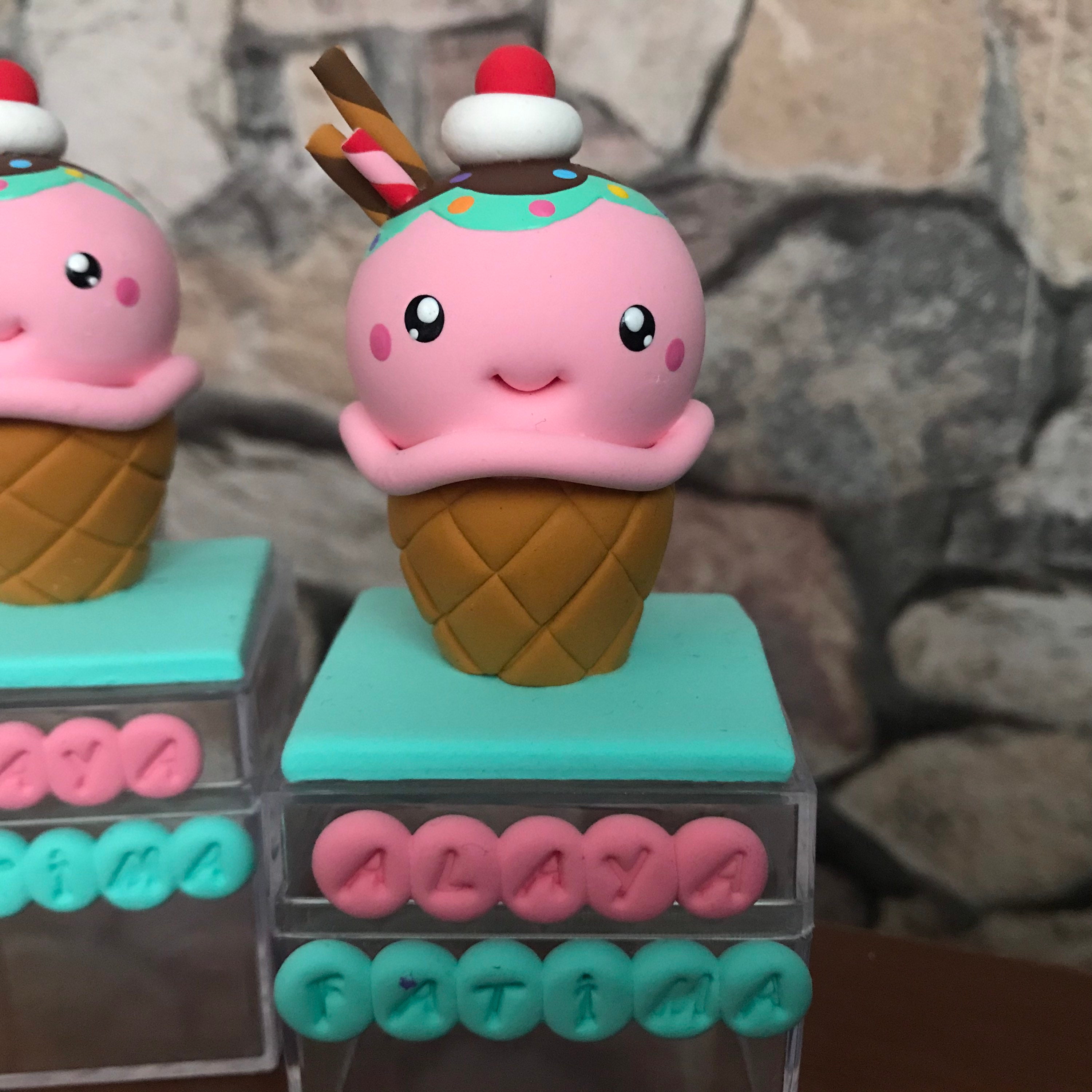 Personalized birthday favors Ice Cream Birthday Party Ice | Etsy