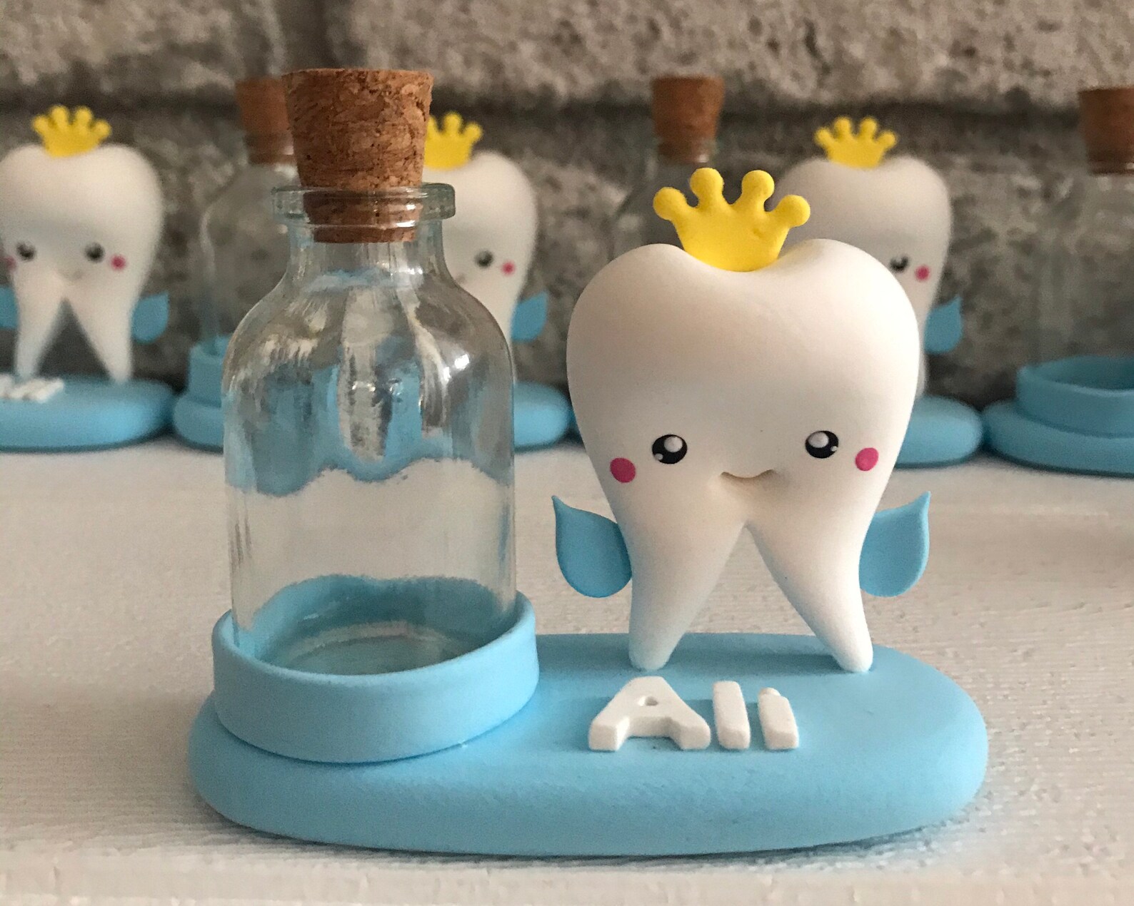 First Tooth Favors Customized Tooth Jar Tooth Fairy Jar | Etsy