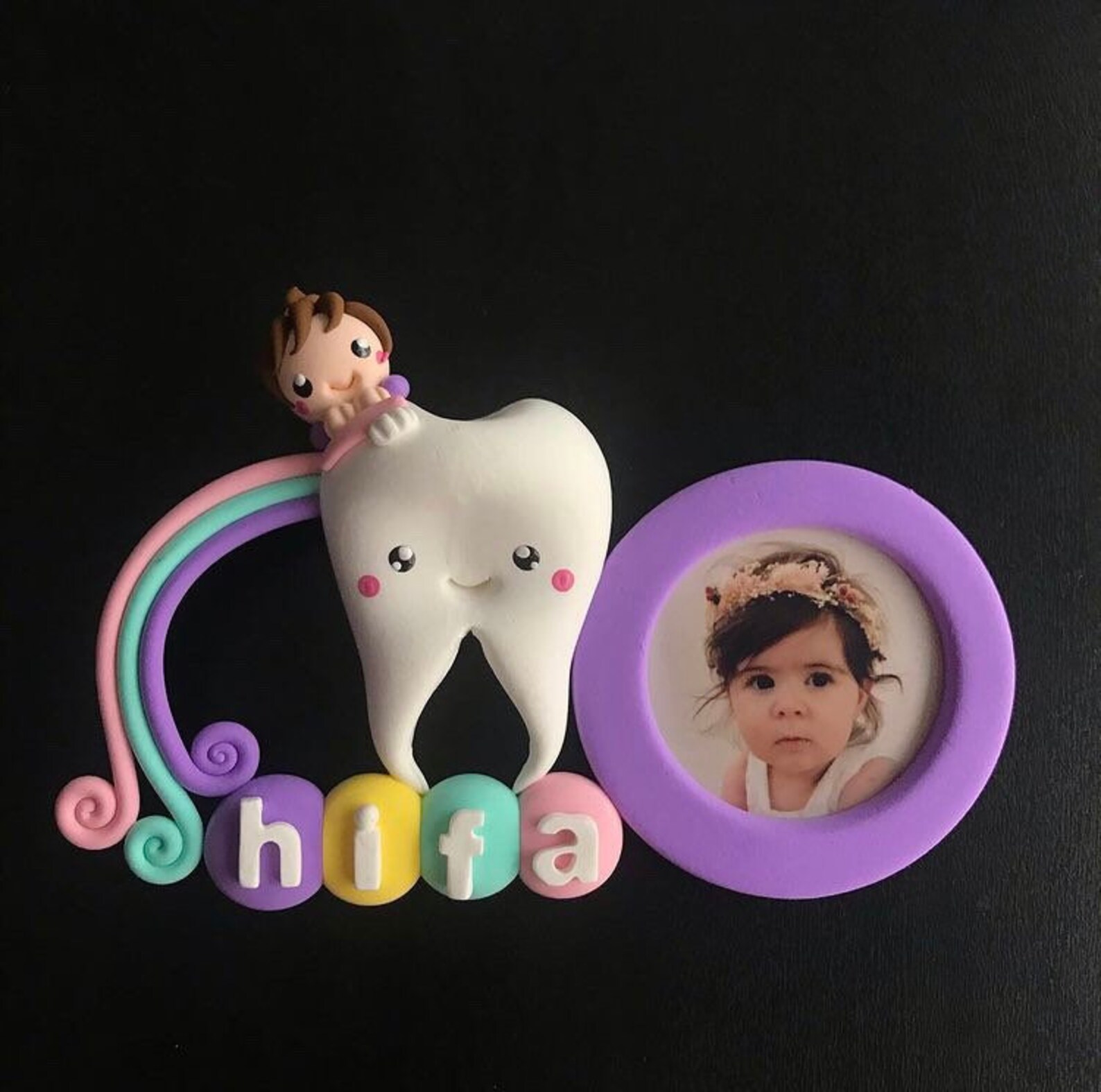 Tooth Fairy Magnet Baby First Tooth Magnet Tooth Fairy | Etsy