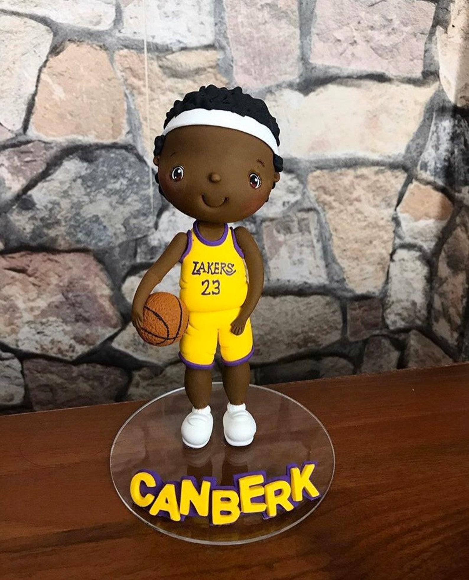 Basketball Player Custom Topper Basketball Player Figurine - Etsy