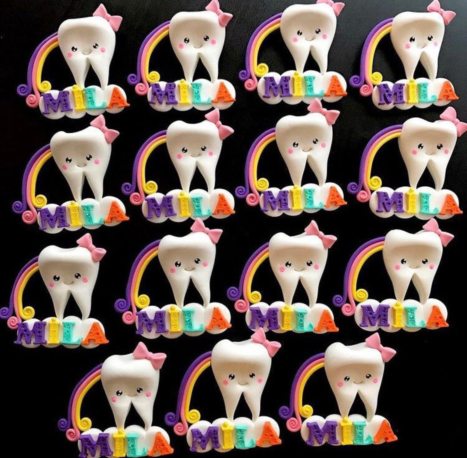 Personalized Tooth Frame First Tooth Magnet First Toot | Etsy