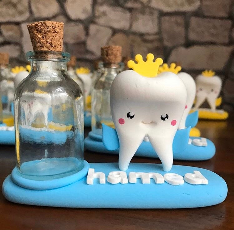 First tooth favors Customized Tooth Jar Tooth Fairy Jar | Etsy