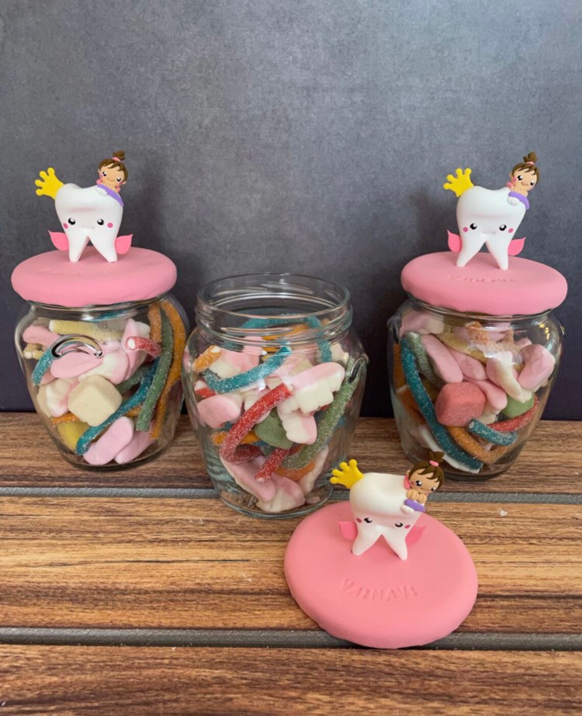 Big Size Snaynie Jars 580 Cc Tooth Jars First Tooth Party - Etsy