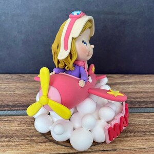 Pilot Baby Girl Topper, Pilot Baby Cake Topper, Pilot Baby Theme Party ...