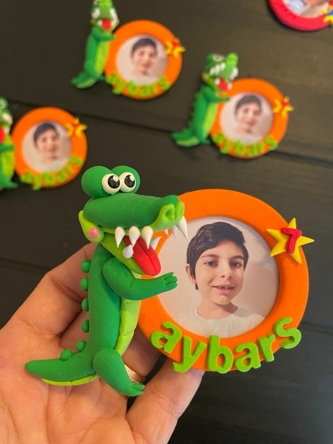 Cute Crocodile Favors Handmade Baby-child Magnets Personalized Gifts - Etsy