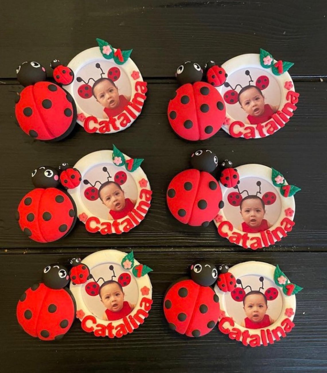Ladybug Magnets Ladybug Party Favors Ladybird Theme Party - Etsy