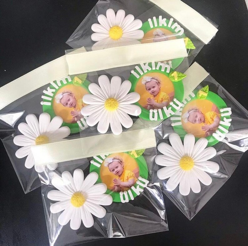 Daisy Birthday Party Daisy Favors Daisy Birthday Gift Daisy | Etsy