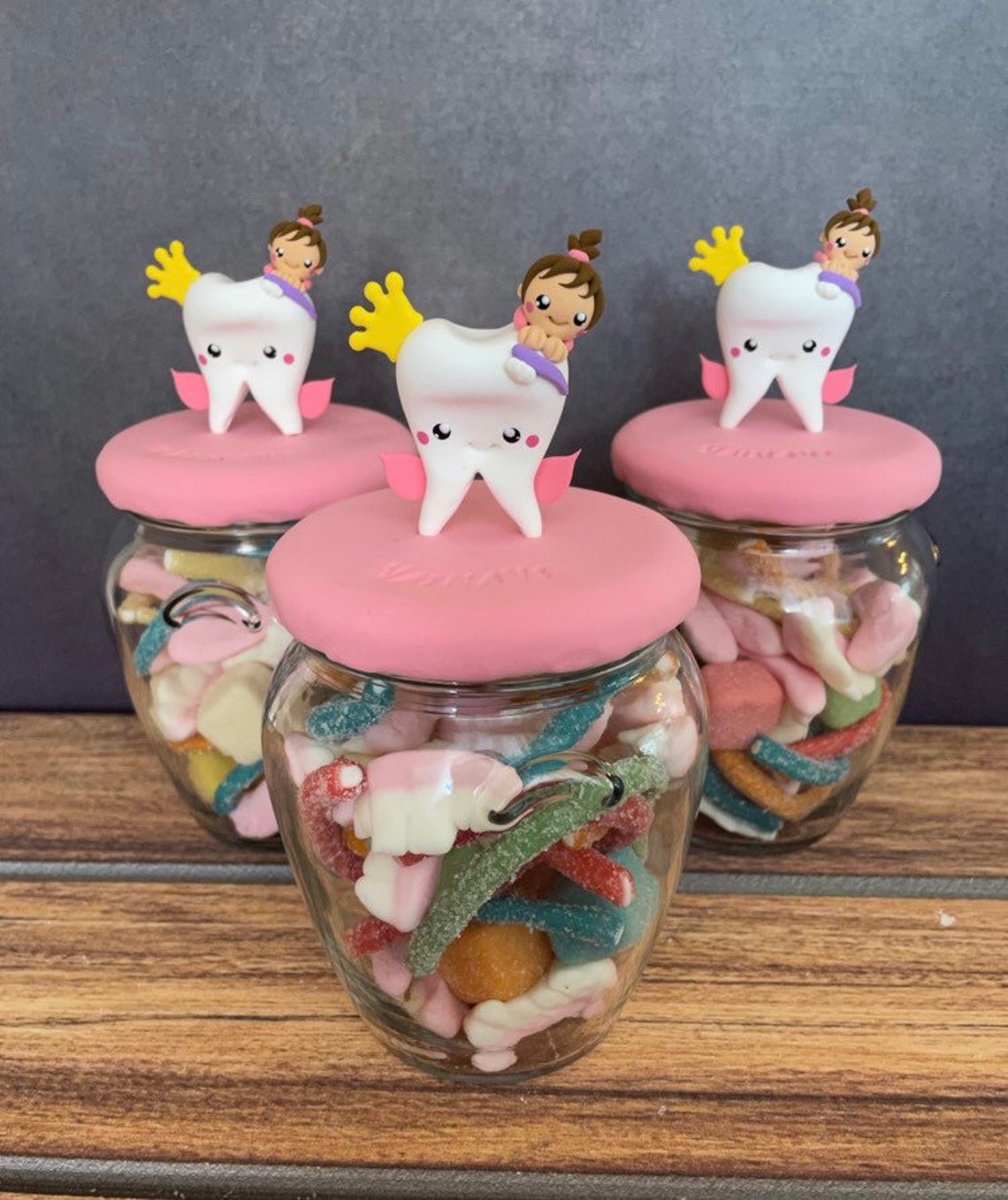 Big Size Snaynie Jars 580 Cc Tooth Jars First Tooth Party - Etsy