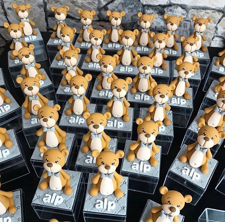 Teddy Bear Candy Box Birthday Favors Teddy Bear Birthday | Etsy