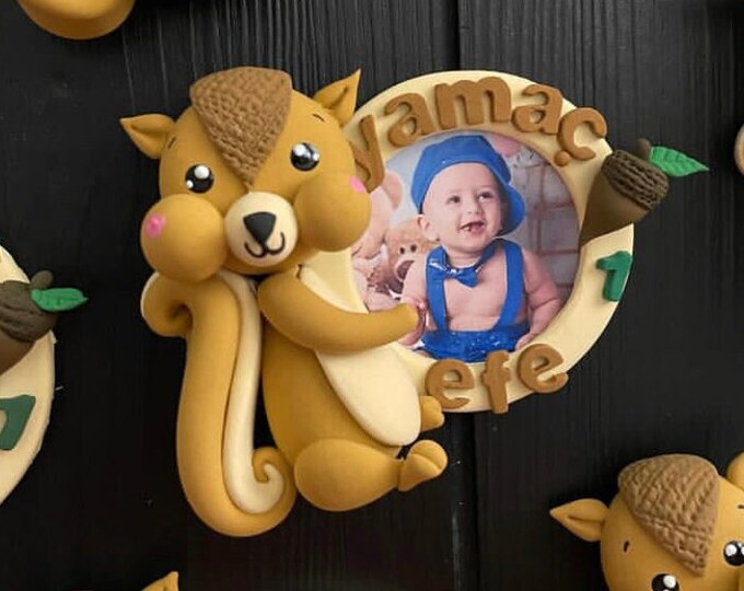 Squirrel Birthday Favors, Squirrel Party Favors, Squirrel Theme Baptism ...