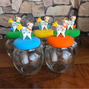 First Tooth Jar, Personalized Tooth Jar, Baby Tooth Storage, First ...