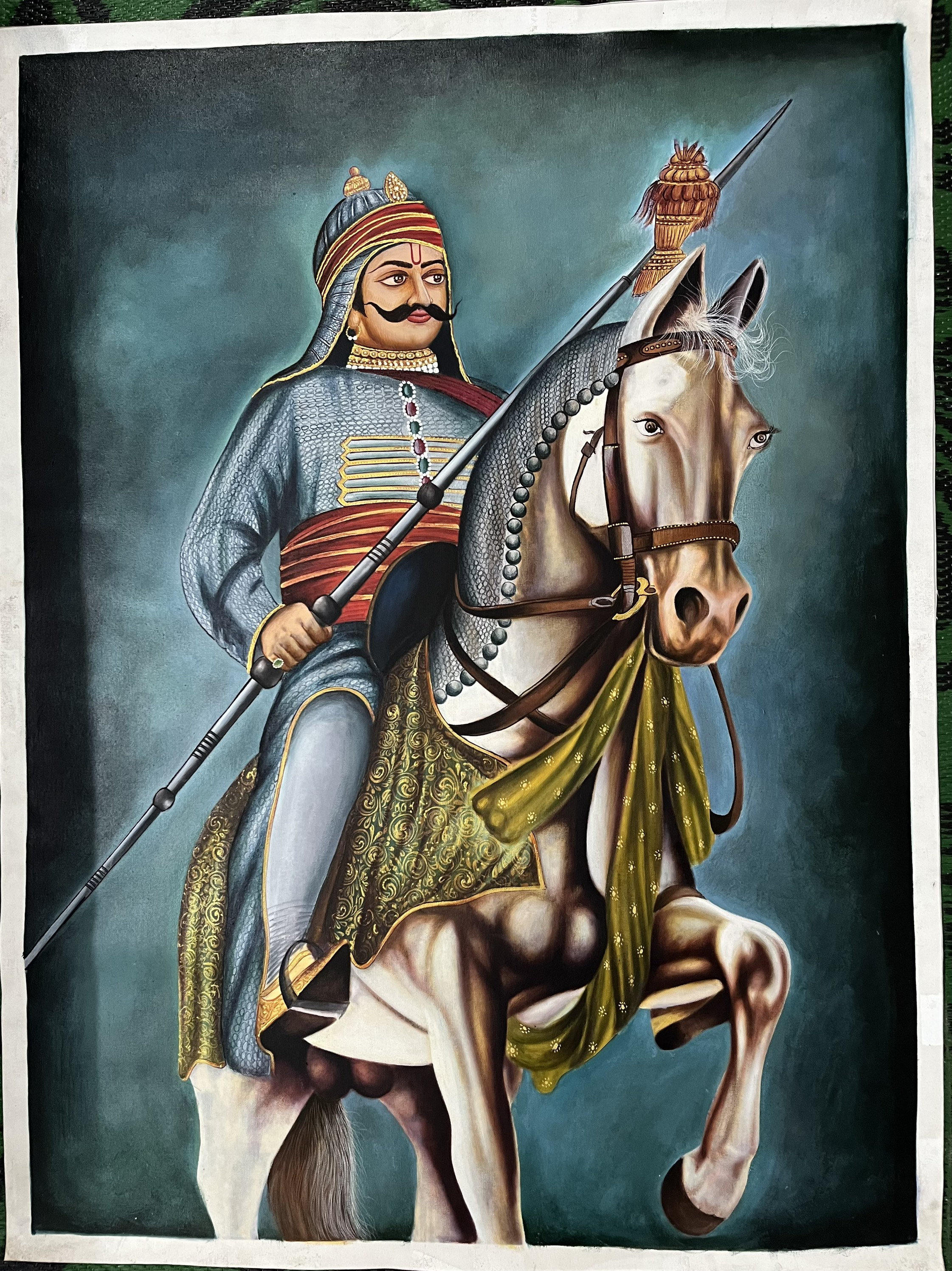 Chetak Horse Painting