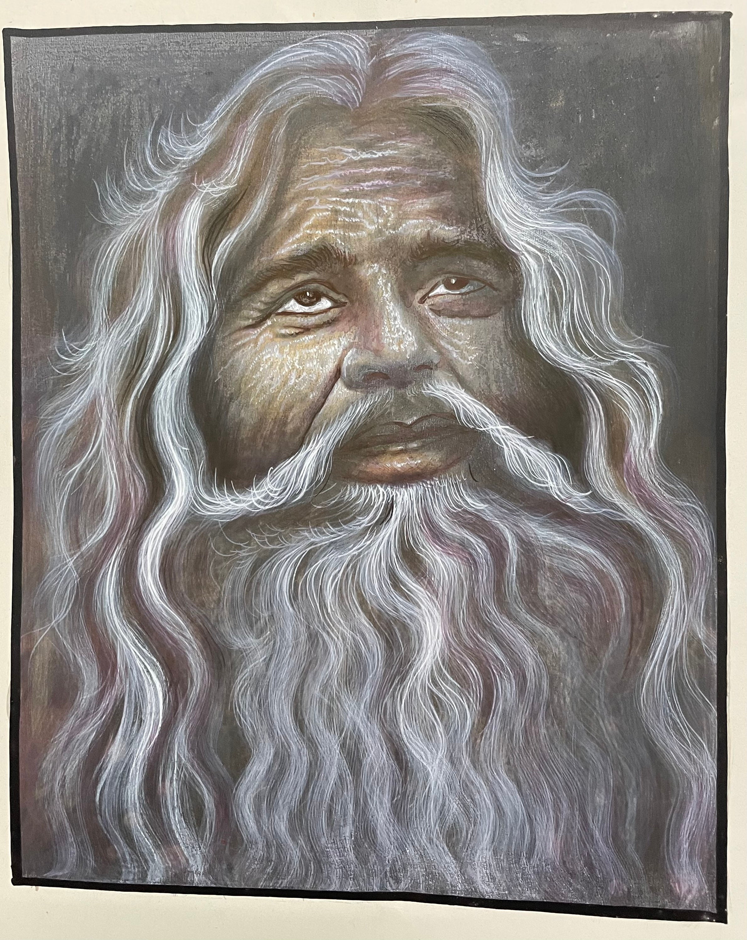 Indian Shadu Sage Paintings Original Using Poster Colors on - Etsy UK