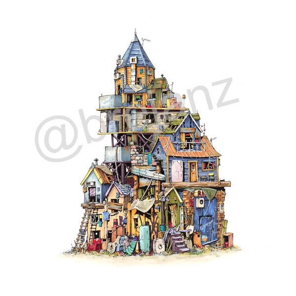 Shanty Town - Etsy