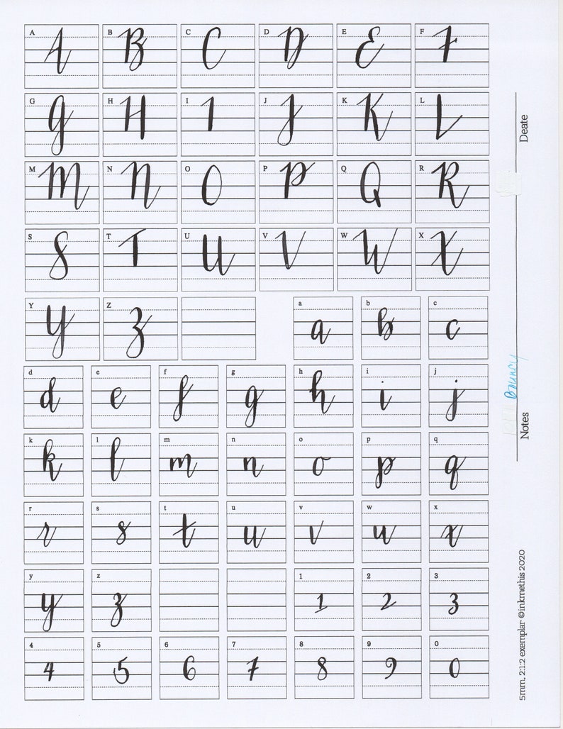 Custom Calligraphy - Etsy