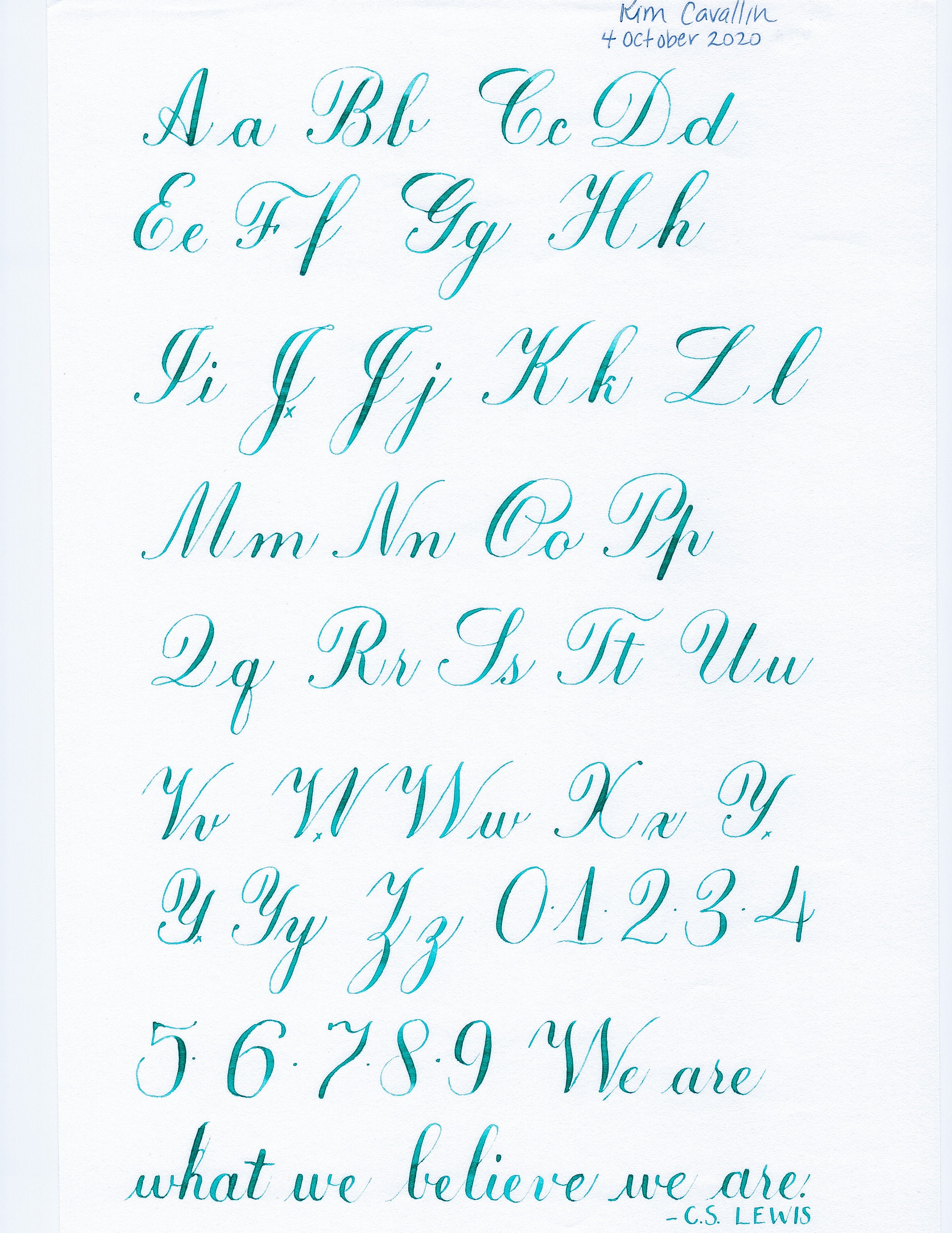 Custom Calligraphy - Etsy