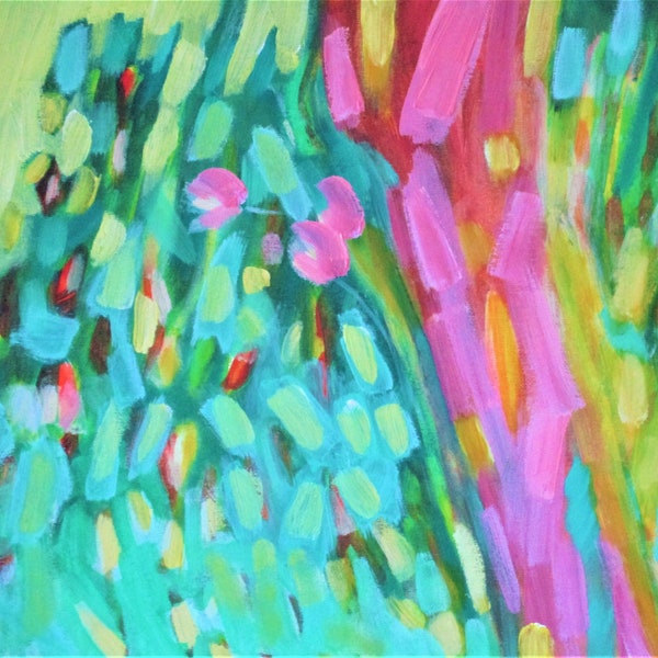 Spring Painting - Etsy UK