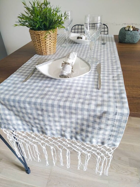 Home & Living Bohemian Table Decor Boho Table Cloth Black Granite ...