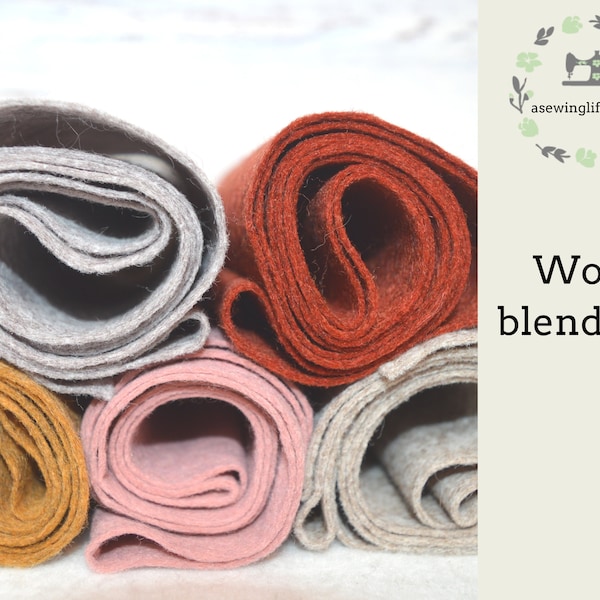 Wool Blend Felt Sheets - Etsy