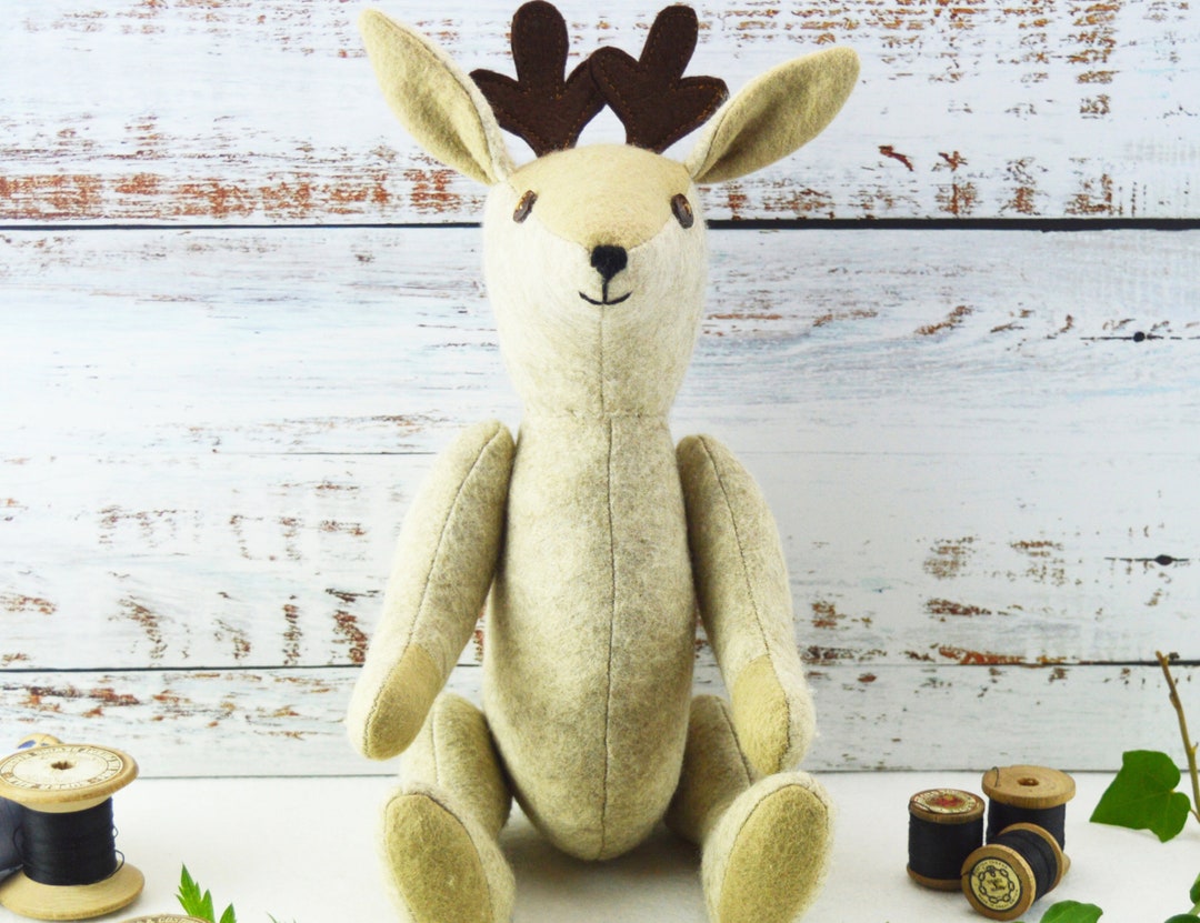 Deer Soft Toy Doll DIY Pattern. Instant Download Sewing Pattern. - Etsy