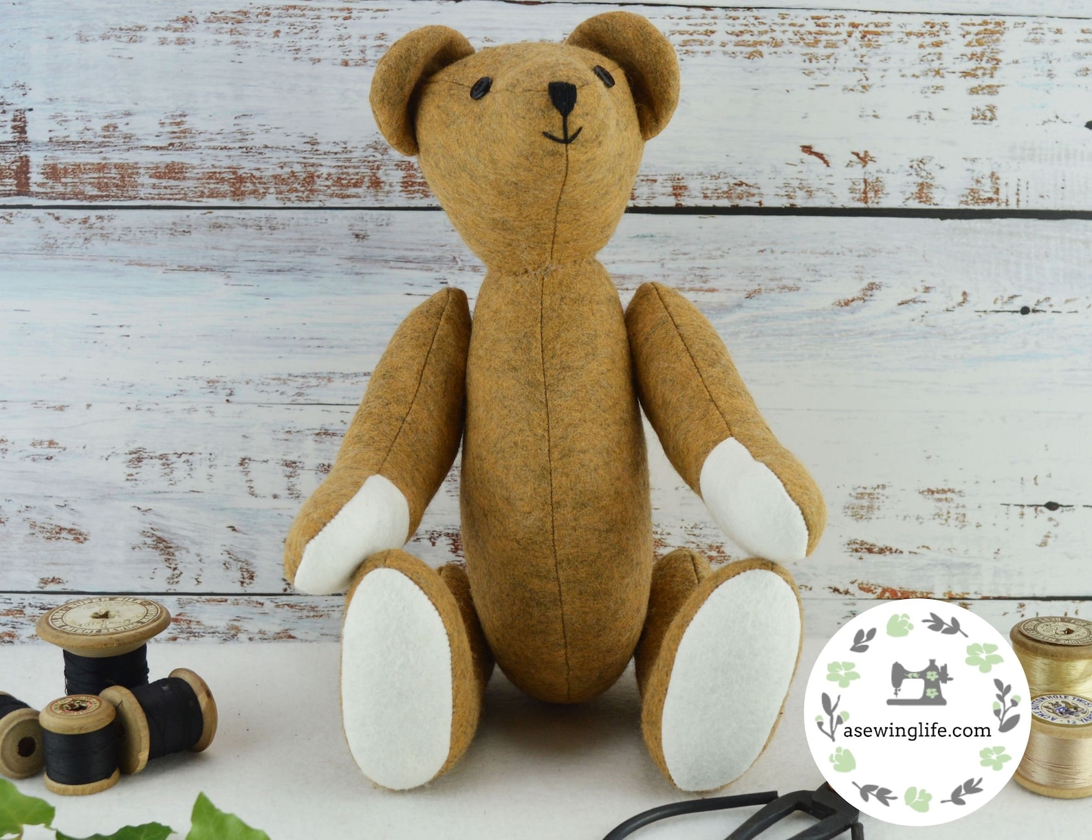 Teddy Bear Sewing Pattern. Pdf Pattern. Stuffed Animal Sewing - Etsy