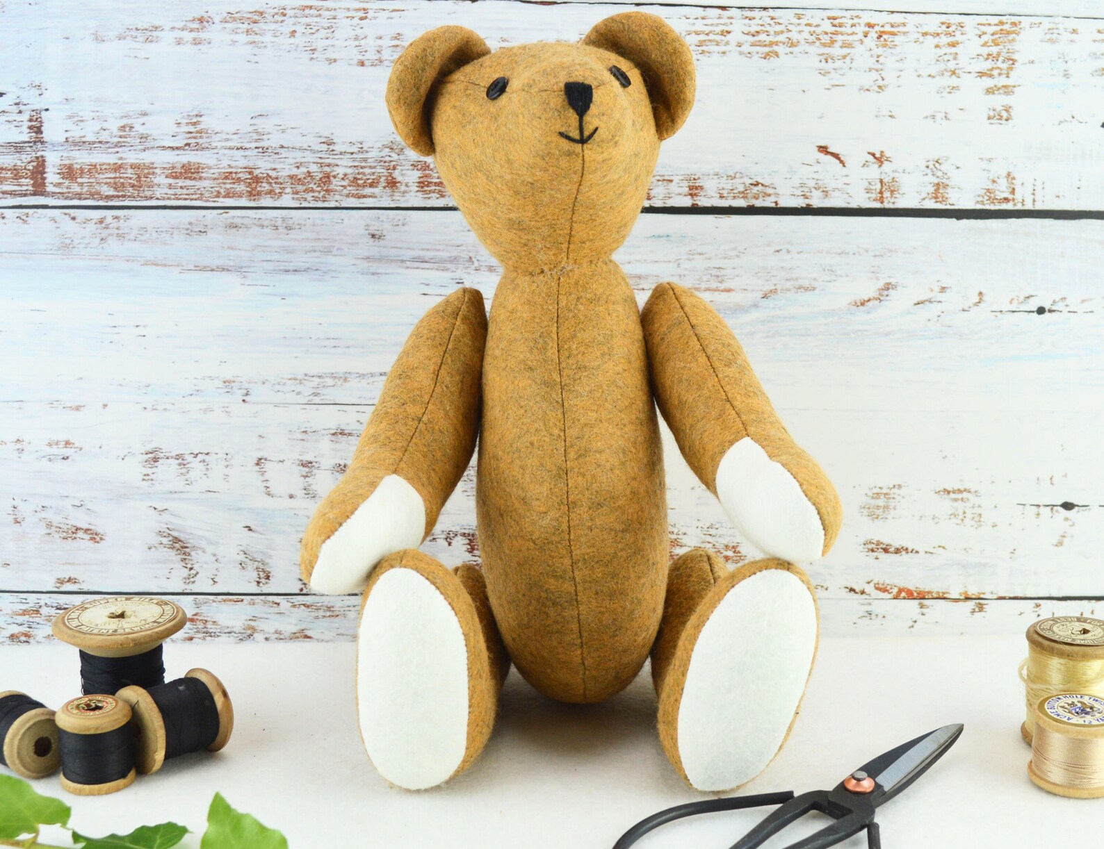 Teddy Bear Sewing Pattern. Pdf Pattern. Stuffed Animal Sewing Pattern ...