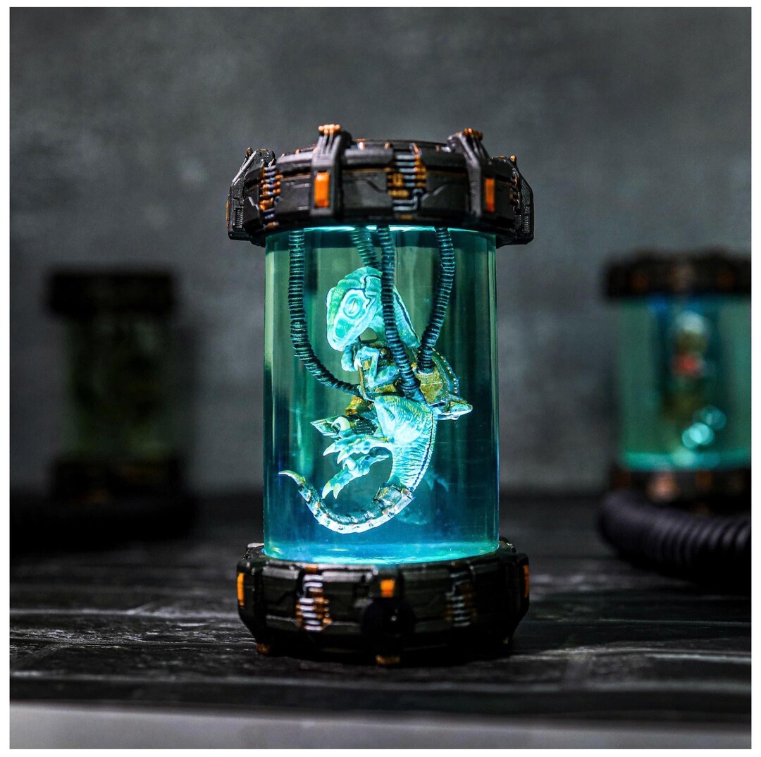 Raptor Dinosaur Figurine Raptor Dinosaur Night Lamp, Custom Epoxy Resin ...