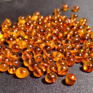 Amber Beads - Etsy