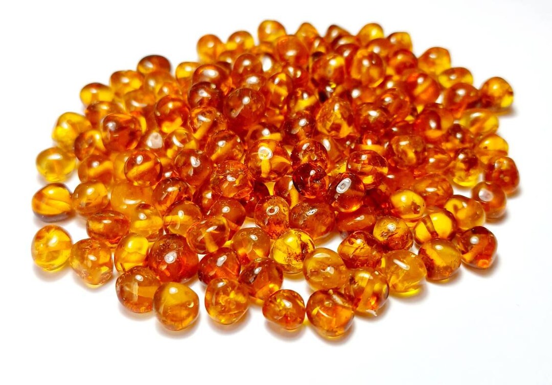 30pcs Baltic Amber Loose/ Natural Baltic Amber / Amber Beads / - Etsy