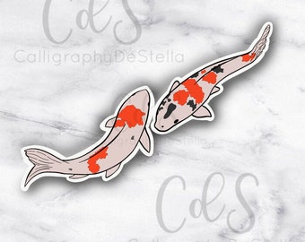 Atla Koi Fish - Etsy