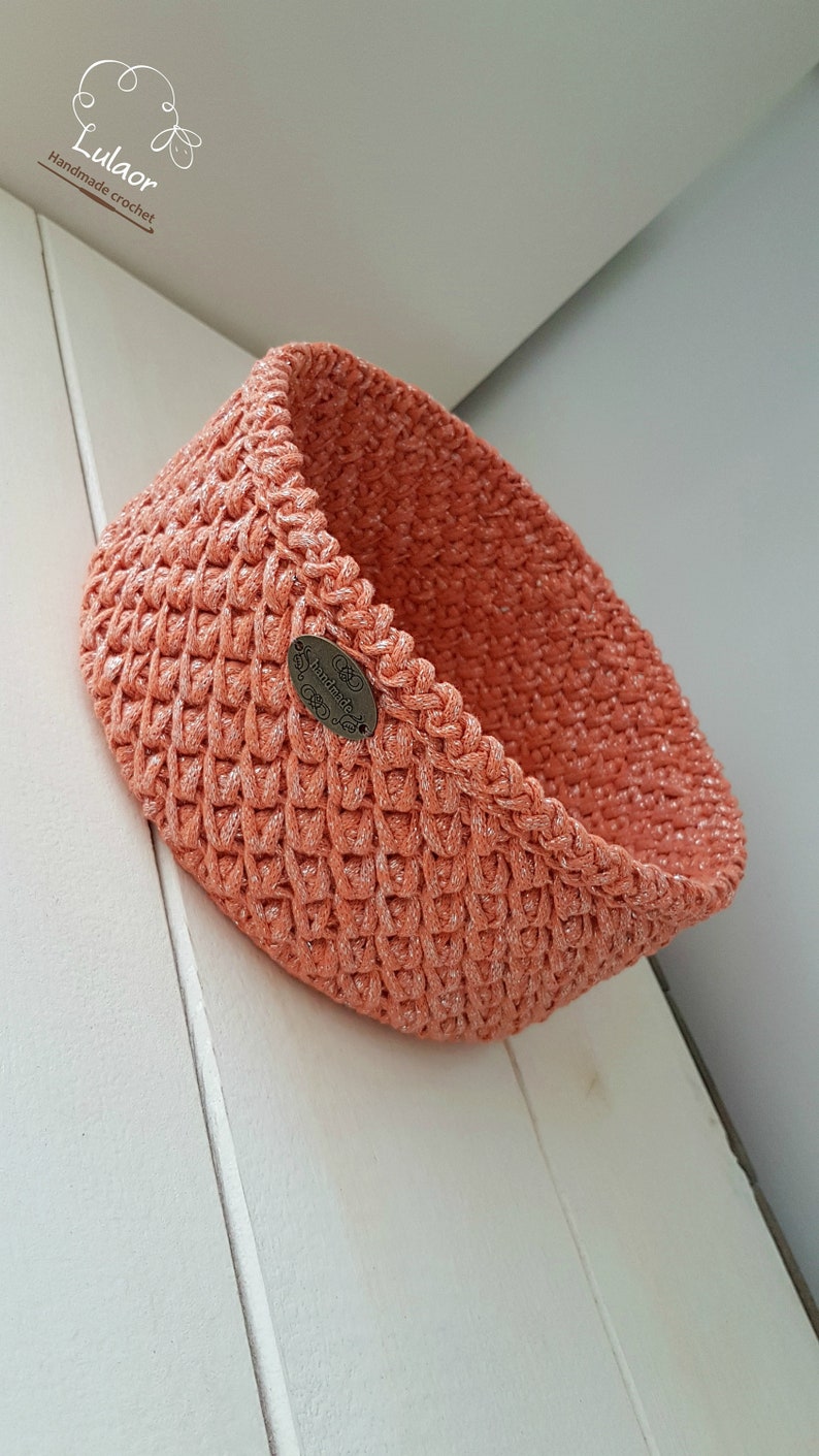 Crochet Basket Pattern: Sturdy Round Storage Bin (PDF Pattern) - Etsy