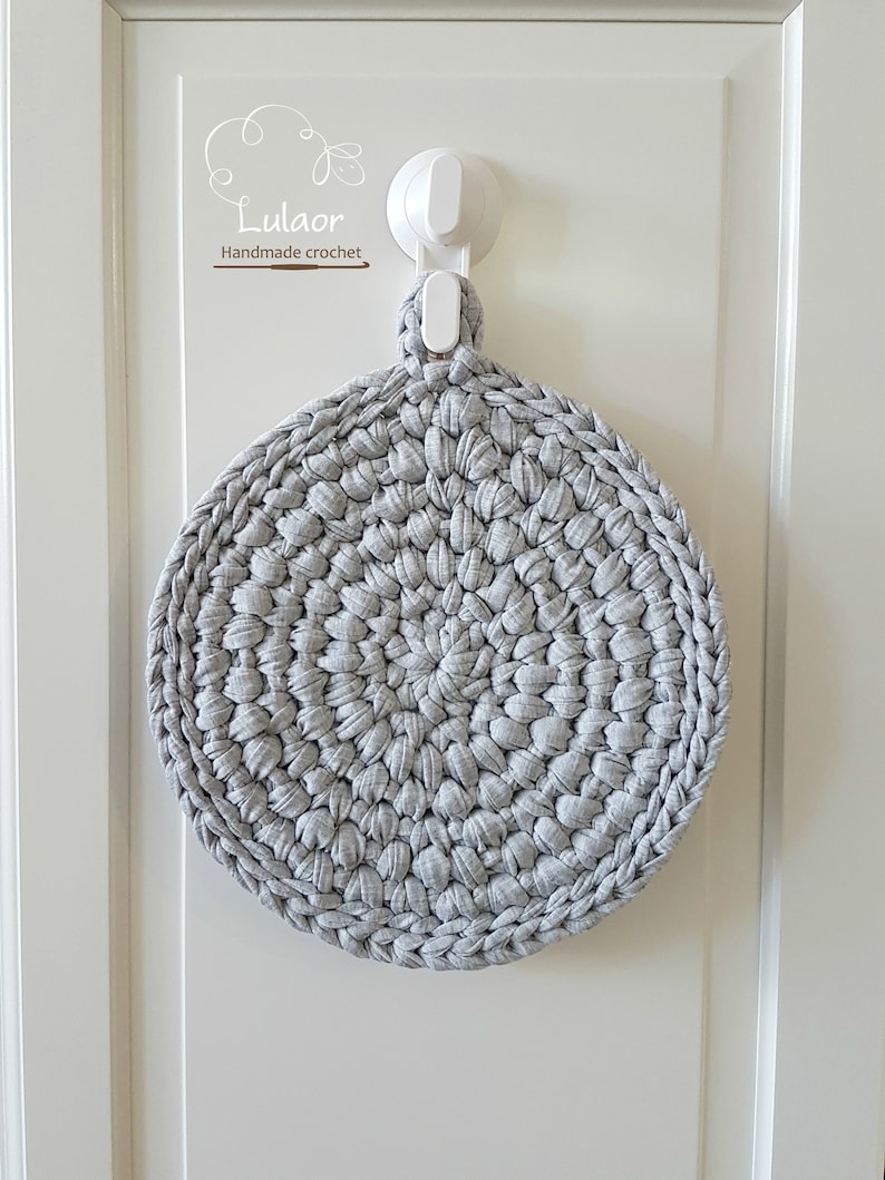 Crochet Hot Pad Pattern Pot Coaster Easy Pattern Round Hot | Etsy Israel