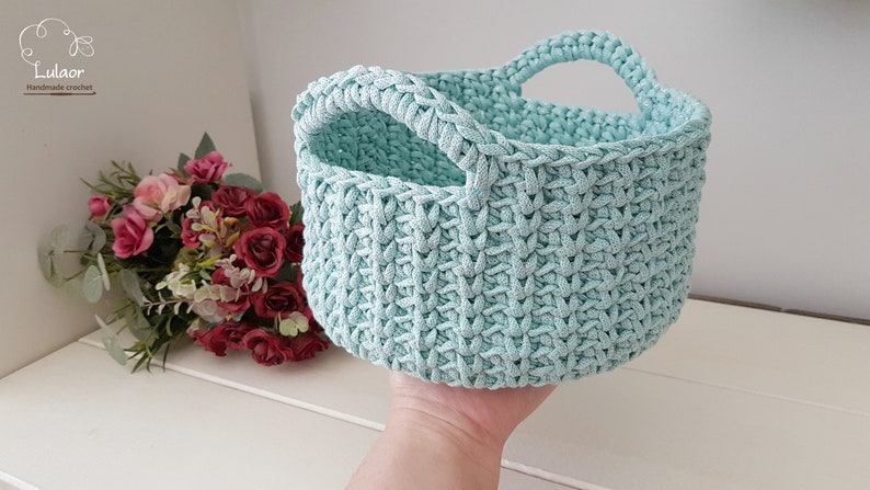 Crochet Basket Pattern: Easy DIY Storage Bin (PDF Pattern) - Etsy