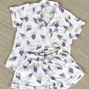 Wine Pajama Set - Etsy
