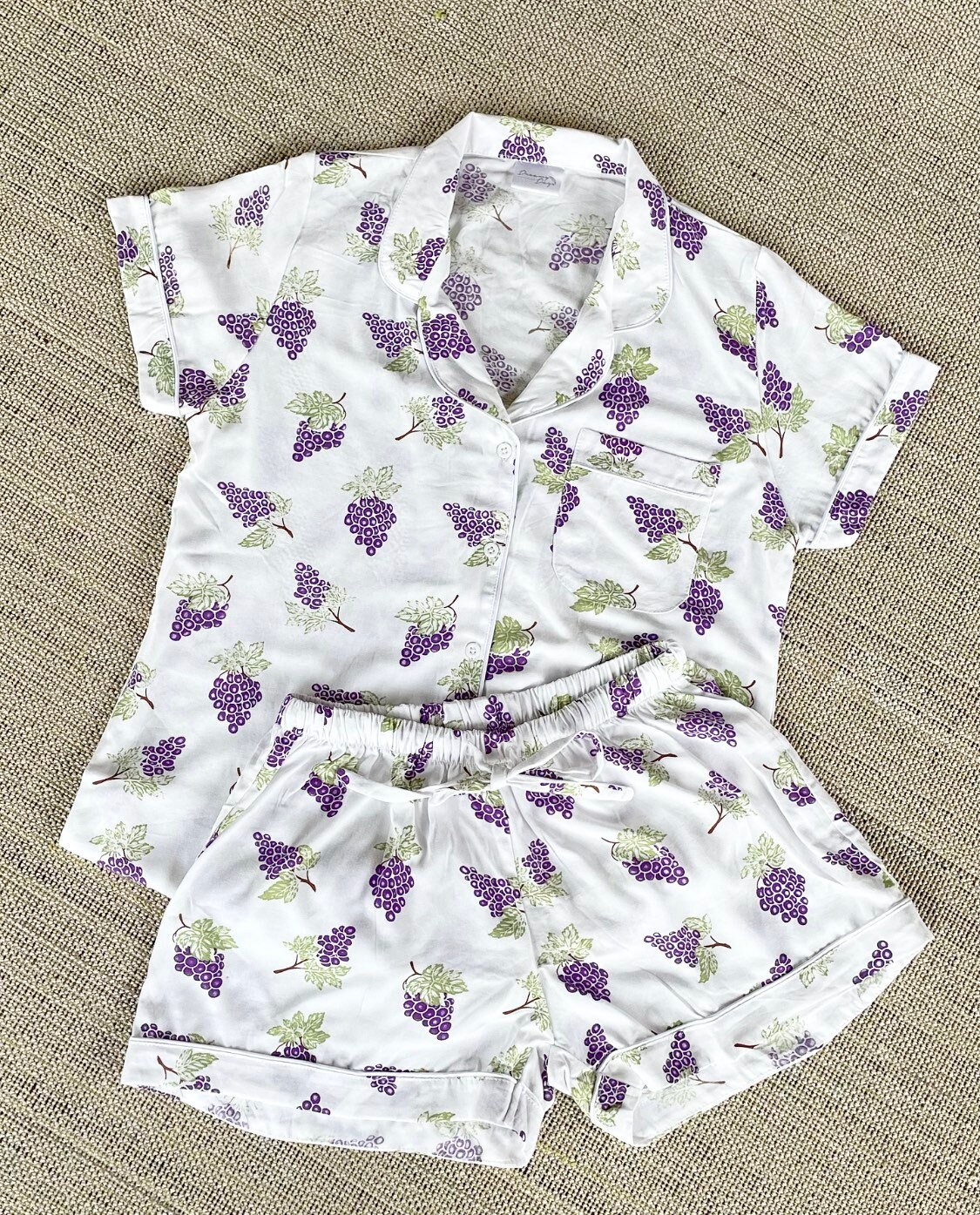 Wine Pajama Set - Etsy