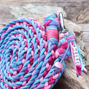 Custom Horse Tack With Name Tag, Personalized Lead Rope for Pets, With ...