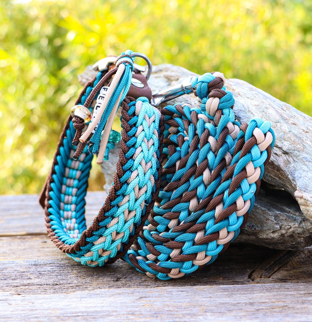 Dog Collar and Leash Set, With Name Tag, Custom Made, Waterproof ...
