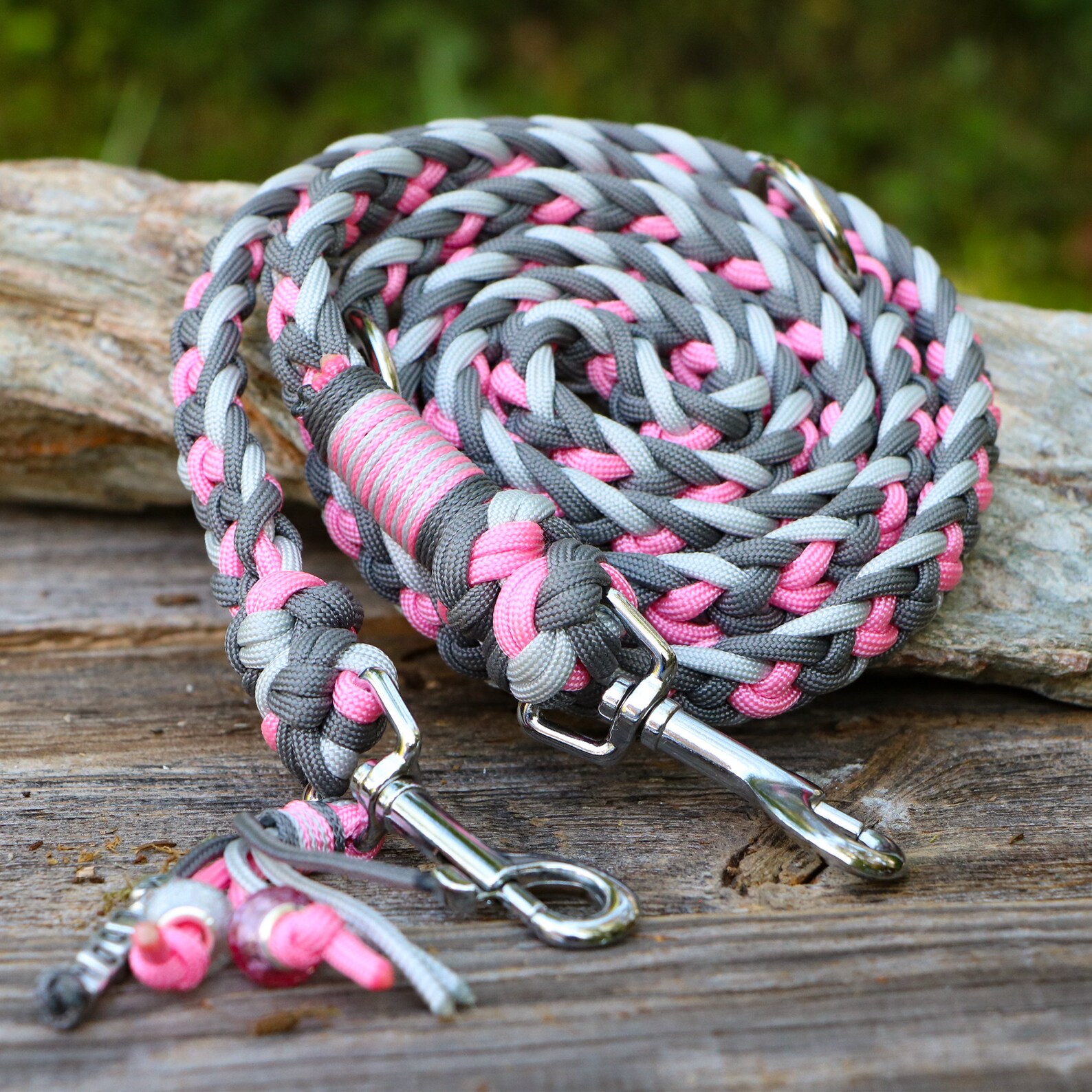 Dog Collar and Leash Set, With Name Tag, for Small and Large Dogs ...